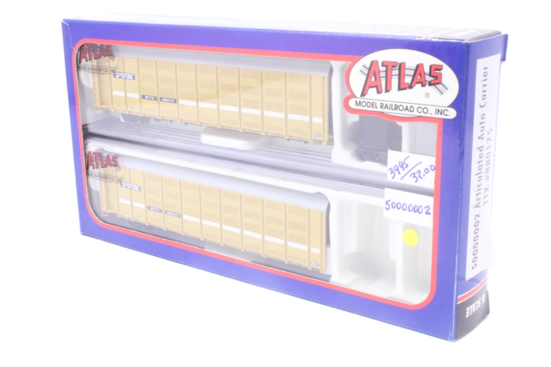 Atlas 50000002 Articulated Auto Rack car transporter TTX #880175