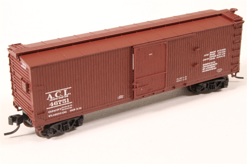 Atlas 50001490 40' double wood sheath boxcar of the Atlantic Coast Line