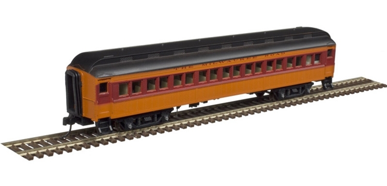 Atlas 50004228 ACF 60' heavyweight coach of the Milwaukee Road - black,