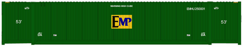 Atlas 50005218 53' Containers, EMP Set 2