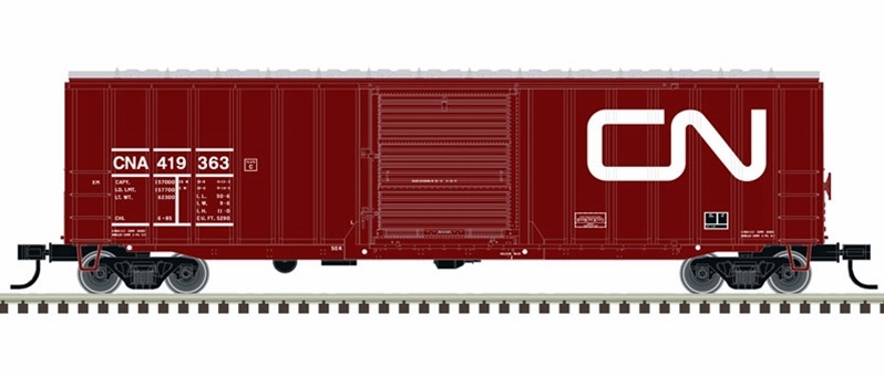 Atlas 50005988 50' single door ACF boxcar of the Canadian National ...