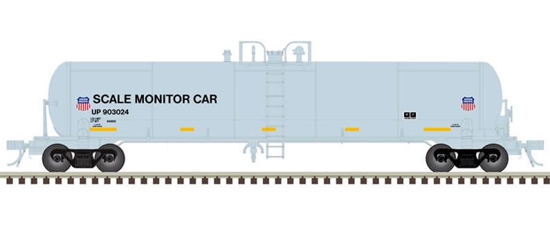 Atlas 50006312 20,700 gallon general service tank car of the Union