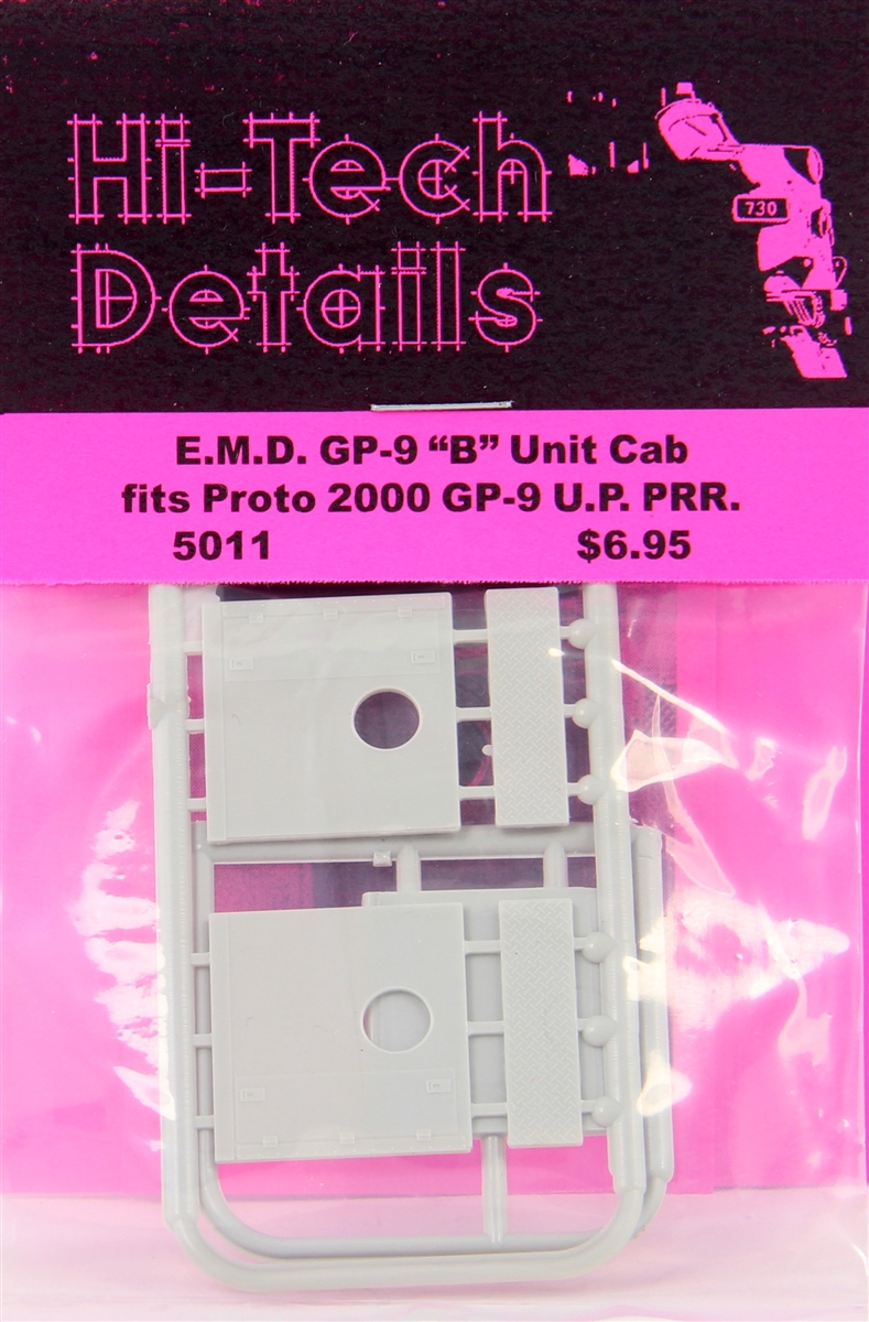 Hi-Tech Details 5011HITD EMD GP-9 B Unit Cab Conversion - Hattons