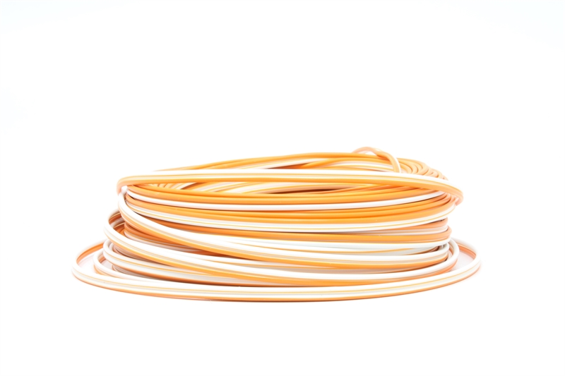 LGB 50130LGB ORANGE/WHITE 2-WIRE CABLE 20m