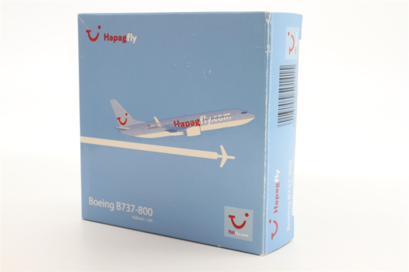 Herpa 501415 Boeing B737-8K5WL Hapag Lloyd D-AHFC 2000s - TUI colours ...
