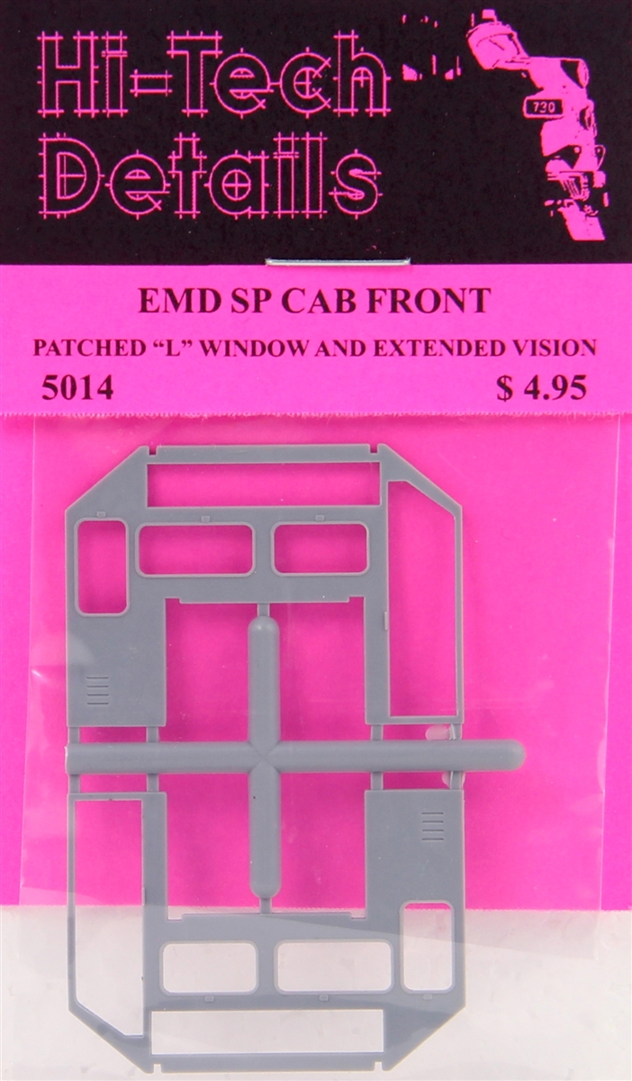 Hi-Tech Details 5014HITD EMD SP Cab Front Patched L Window and Extended
