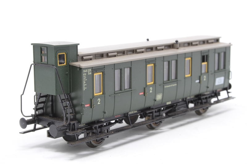 Fleischmann 5066FL 2nd Class 3-axle Coach with Luggage Compartment ...