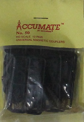 Accurail 50ACU Accumate No. 50 Universal Magnetic Couplers (12 Pair)