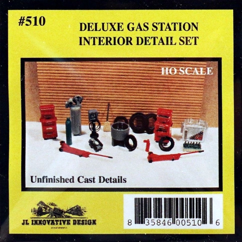 JL Innovative Design 510JL Deluxe Gas Station Interior Detail Set