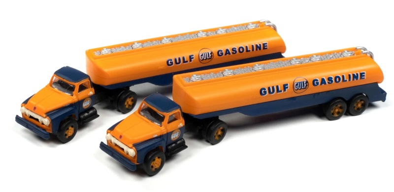 Classic Metal Works 51201CMW 1954 Ford Tractors with Tanker Trailers ...