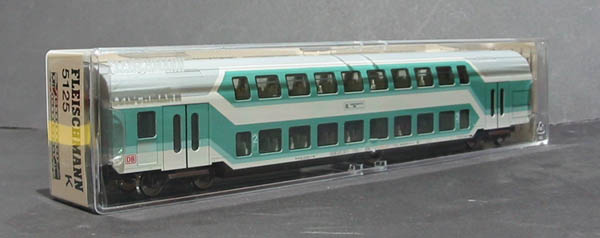Fleischmann 5125 2nd class bi-level passenger coach of the - Hattons