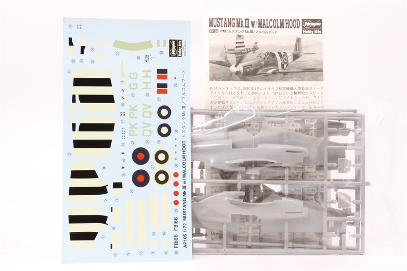 Hasegawa Hobby Kits 51365 Mustang Mk III/Malcolm Hood