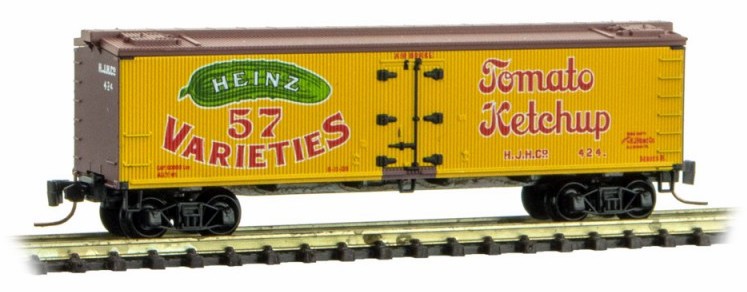 Micro-Trains 51800640M-T 40' Wood Reefer, Heinz Car #2 - Hattons