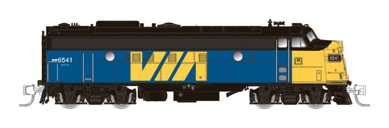 Rapido Trains North America 530536 FP9A EMD 1414 of Via - Hattons
