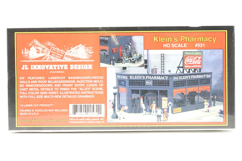 JL Innovative Design 531JLI Klein's Pharmacy building kit