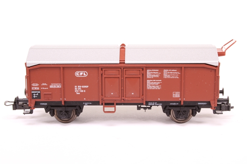 Fleischmann 5333L Sliding Roof Wagon of the CFL, Epoch IV