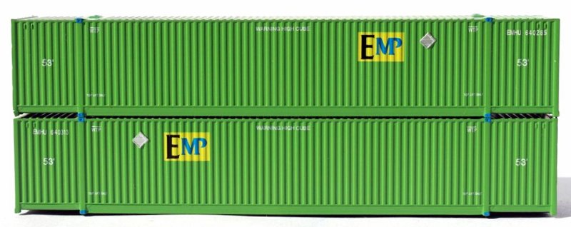 Jacksonville Terminal Company 537003JVL 53' Corr Container EMP