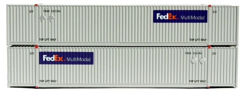 Jacksonville Terminal Company 537023JVL FedEx 53' Corrugated Container