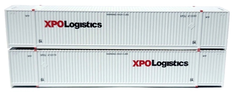 Jacksonville Terminal Company 537071JVL 53' Containers XPO Logistics Set