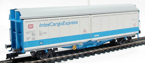 Fleischmann 5370 Sliding wall wagon 245 5 005-8 'InterCargo Express' of ...