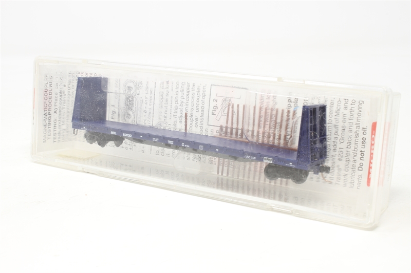 Micro-Trains 54110 62' bulkhead flat car of the Montana Rail Link - mrl