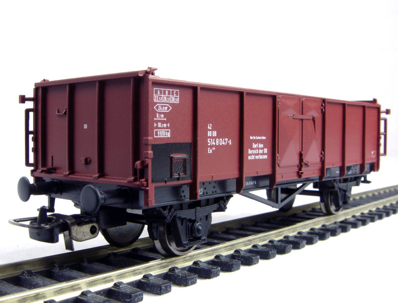 Piko 54860 Class Eo16 Open wagon of the German DB in brown Epoch IV