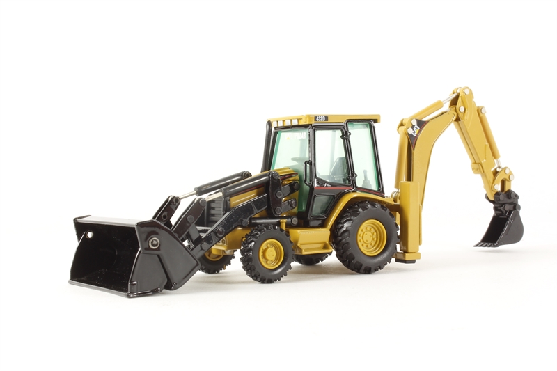 Norscot Scale Models 55060 Cat 432D Side Shift Backhoe Loader