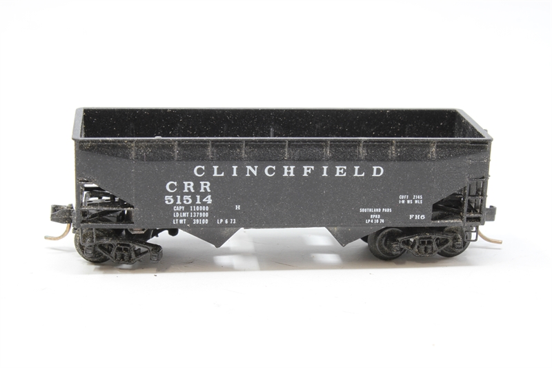 Micro-Trains 55100-51514 2-bay offset side open hopper of the ...