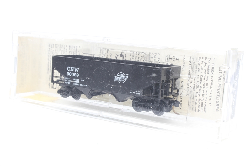 Micro-Trains 55110MIC 2-bay offset side open hopper of the Chicago