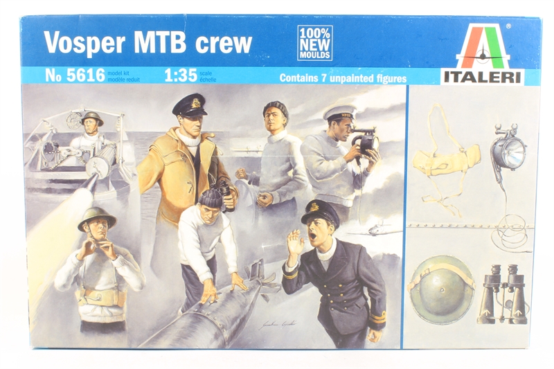 Italeri 5616IT Vosper Crew Figures