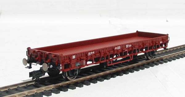 Fleischmann 5727 Class Rmrso goods wagon of the German DR in brown ...