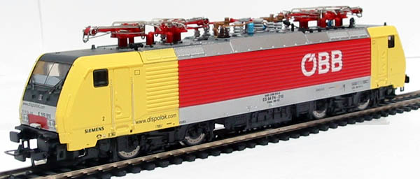 Piko 57456 Class BR189 Electric loco of the Austrian OBB in yellow & red