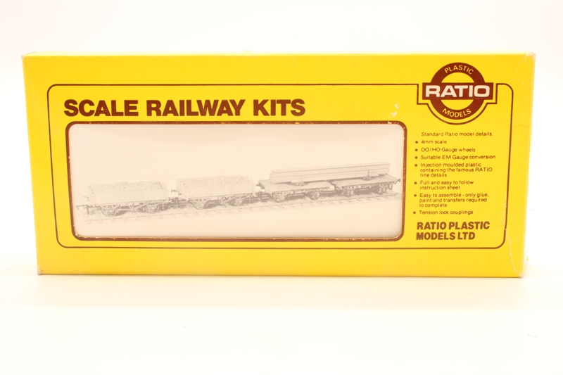 Ratio 575Ratio Permanent Way wagon kits (pack of four) - Hattons
