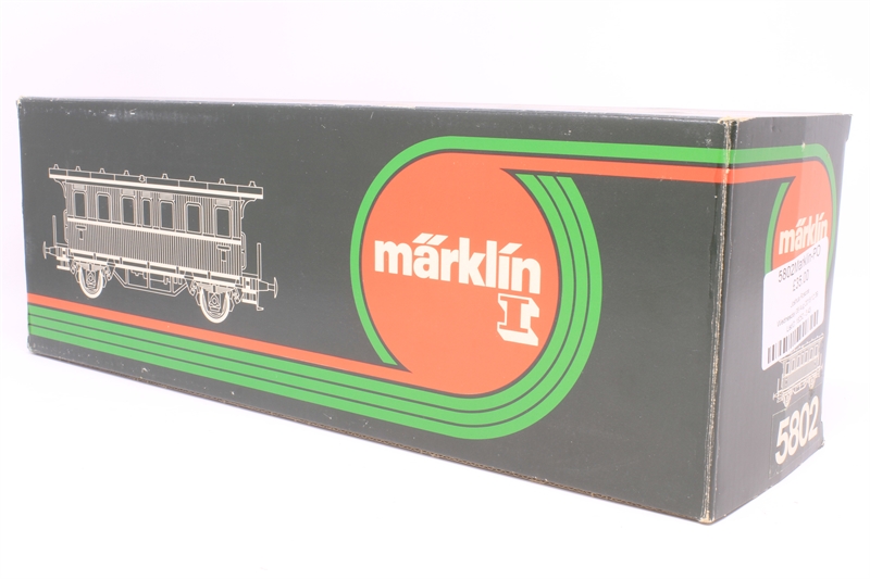 Marklin 5802Marklin 3rd Class 4-Wheel Passenger Coach - - Hattons