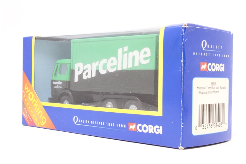 Corgi 58403COR Mercedes Cargo Box Van 'Parcelforce'