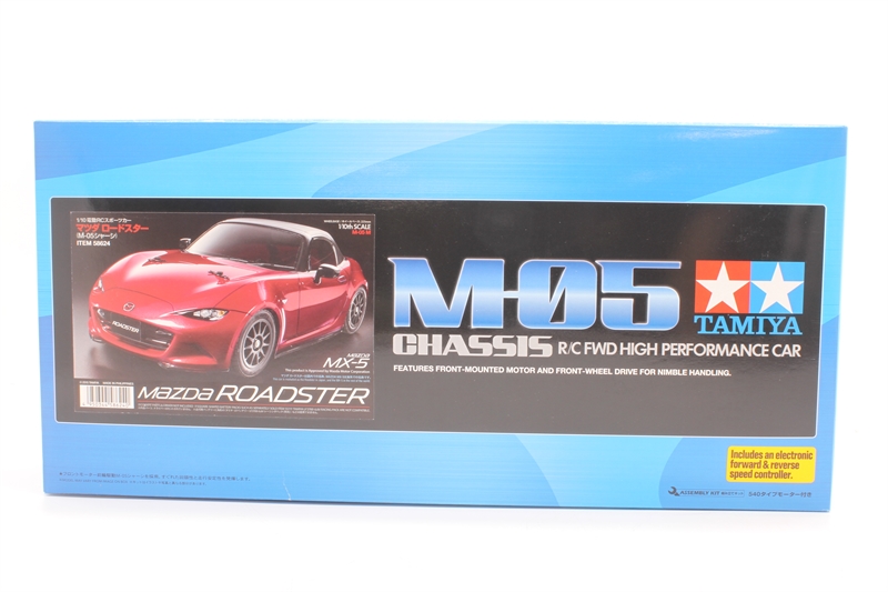 Tamiya 58624 Mazda Roadster MX-5 RC Car Kit - Hattons