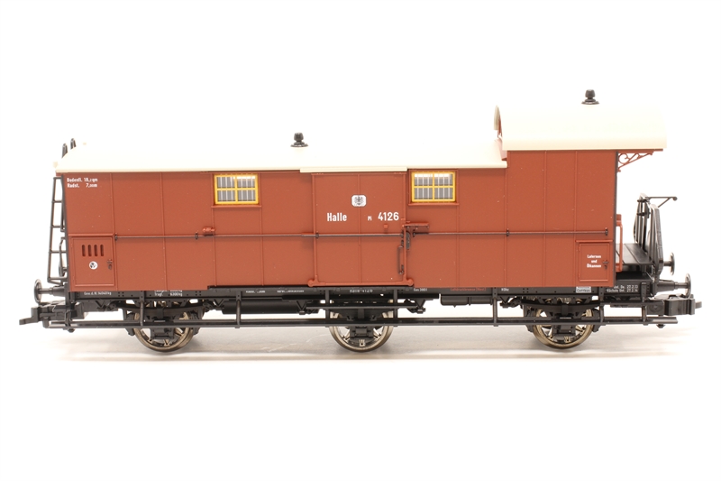 Fleischmann 5894FL Baggage car of the Prussian State Railway
