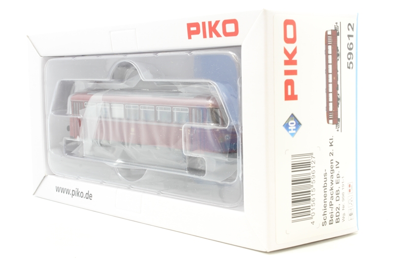 Piko 59612 Schienenbus-Bei-/Packwagen 2. Kl. BD2 998 191-1 of the DB