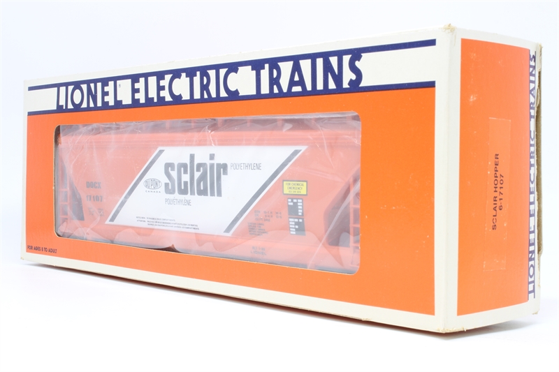 Lionel 6-17107 ACF 3-bay hopper #17107 'sclair'
