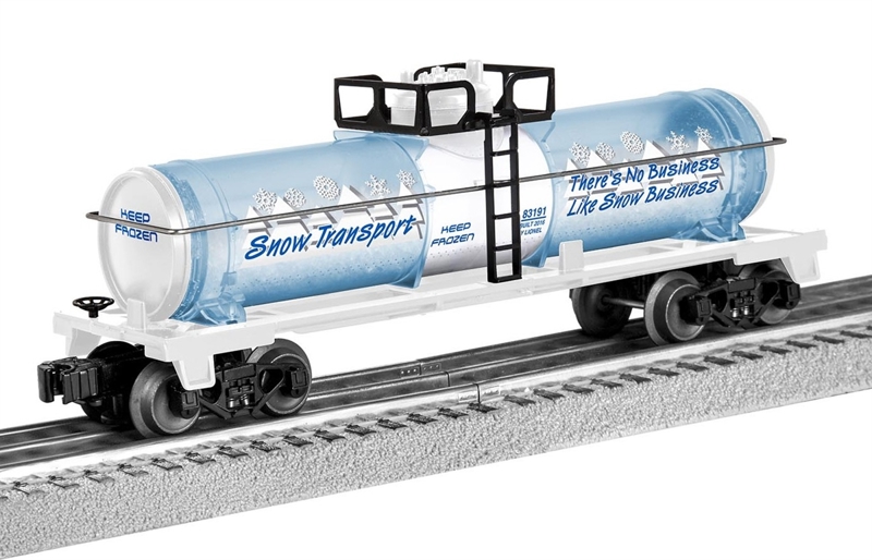 Lionel 6-83191 Christmas Tank Car, Snow Transport #83191 - Hattons