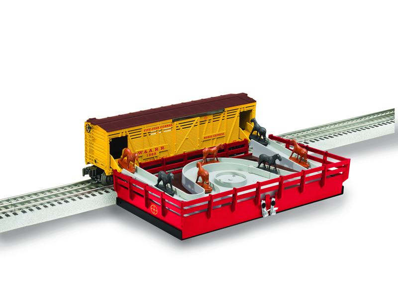 Lionel 6-83752 Plug-Expand-Play Horse Car and Corral, Western and