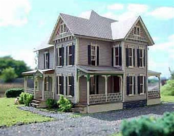 Branchline Trains 600BRT Dubois House Laser-Art Structures - Hattons