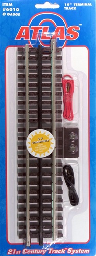 Atlas 6010ATL 10" Straight Terminal Track