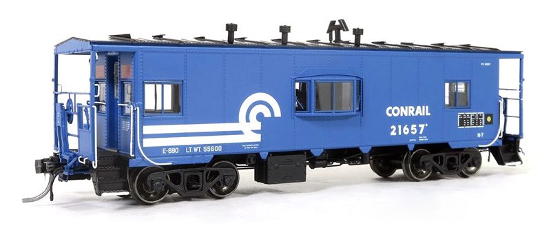 Tangent Scale Models 60120-01TGT Bay Window Caboose of Conrail 21657