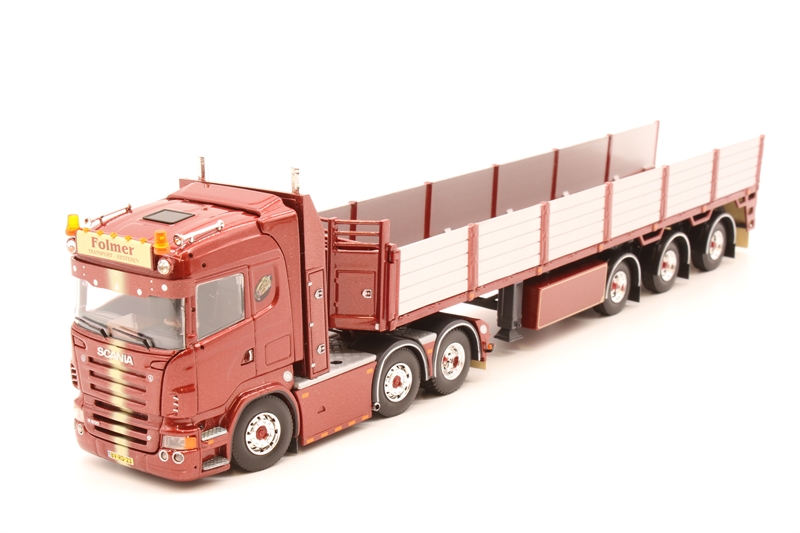 Tekno 60201TEK Scania R-series Highline with trailer - Hattons
