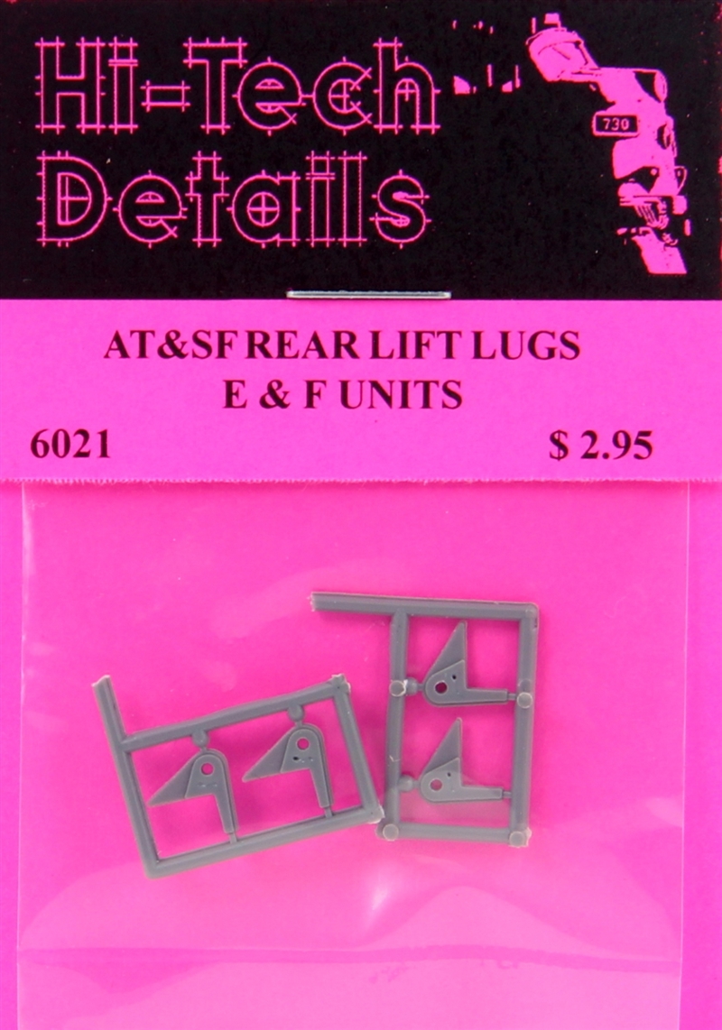 Hi-Tech Details 6021HITD ATSF Rear Lift Lugs, E and F Units (2 Pair)