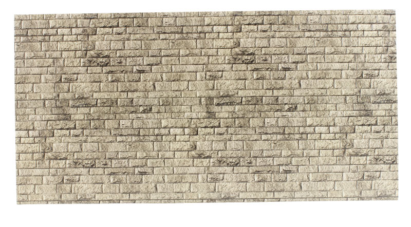 Vollmer 6049VOL Embossed stone wallpaper HO Scale