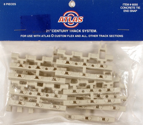 Atlas 6055ATL Concrete 3 Tie Snap Lock Track Clips