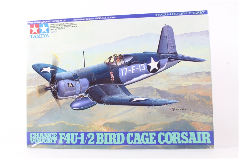Tamiya 61046TAM Vought F4U-1/2 Corsair 'Birdcage'