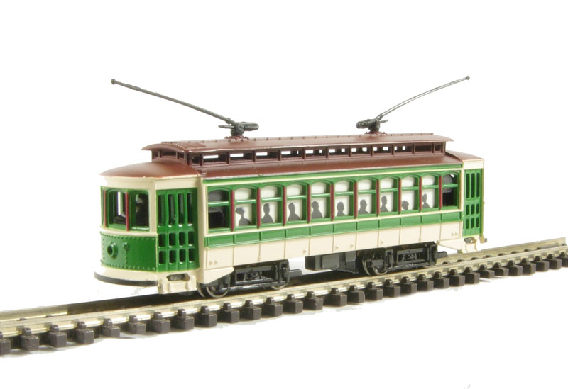 Bachmann USA 61093BAC Brill trolley car in green - Hattons
